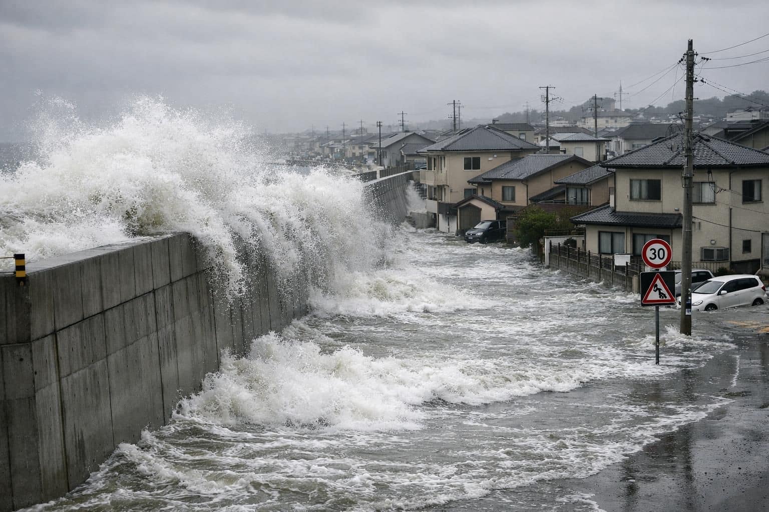 沿岸部での海面上昇リスクに専門家が警告 – Kamome